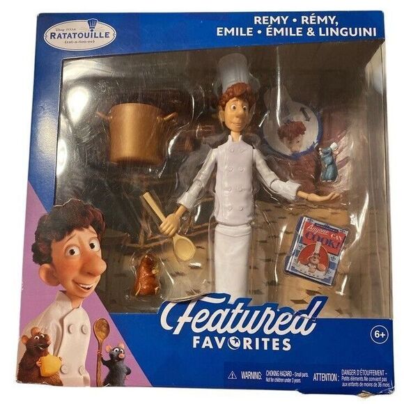 Mattel | Toys | Mattel Disney Pixar Ratatouille Featured Favorites Remy ...